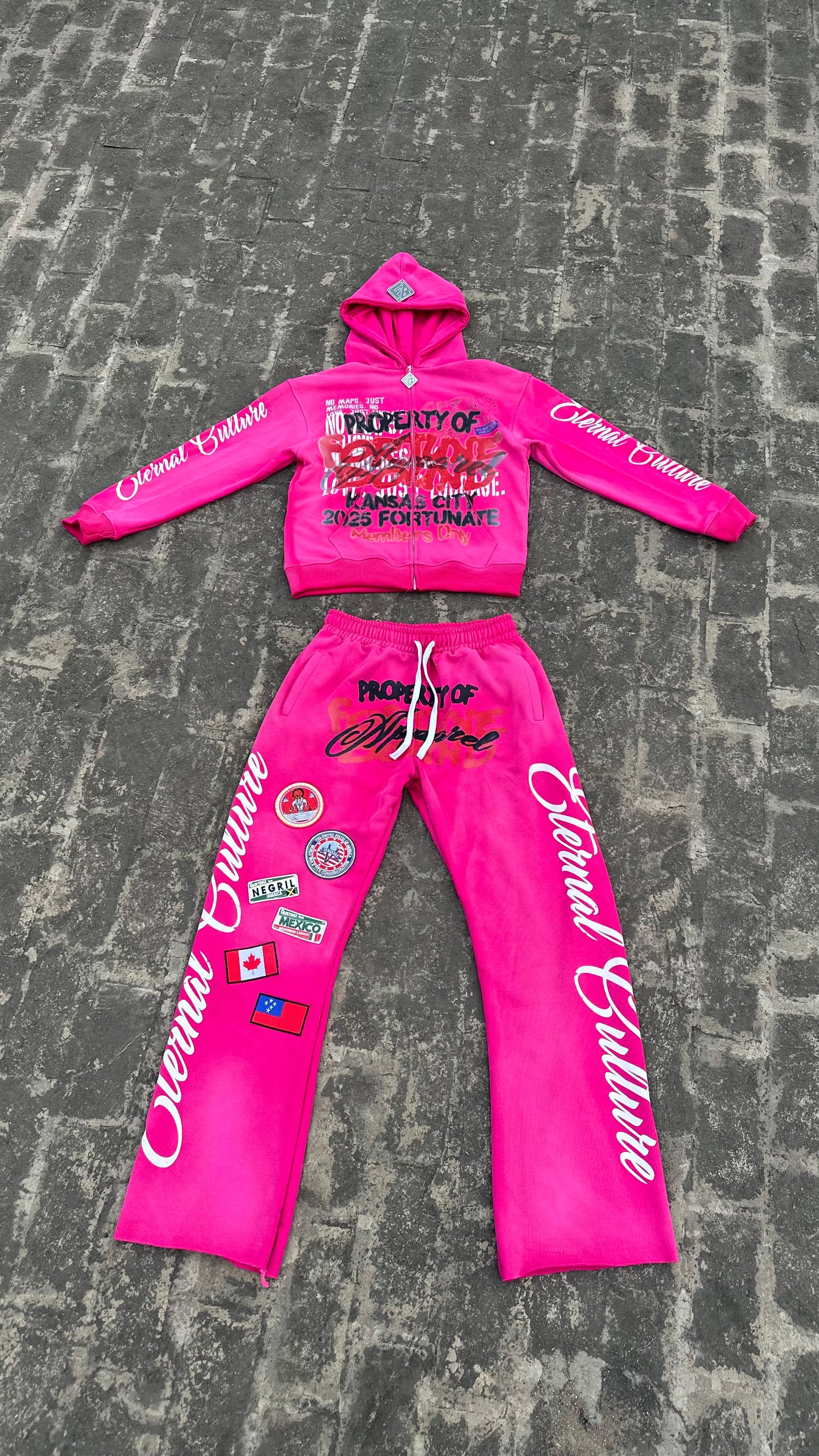 Pink “Eternal Culture” Sets – Fortune Bound